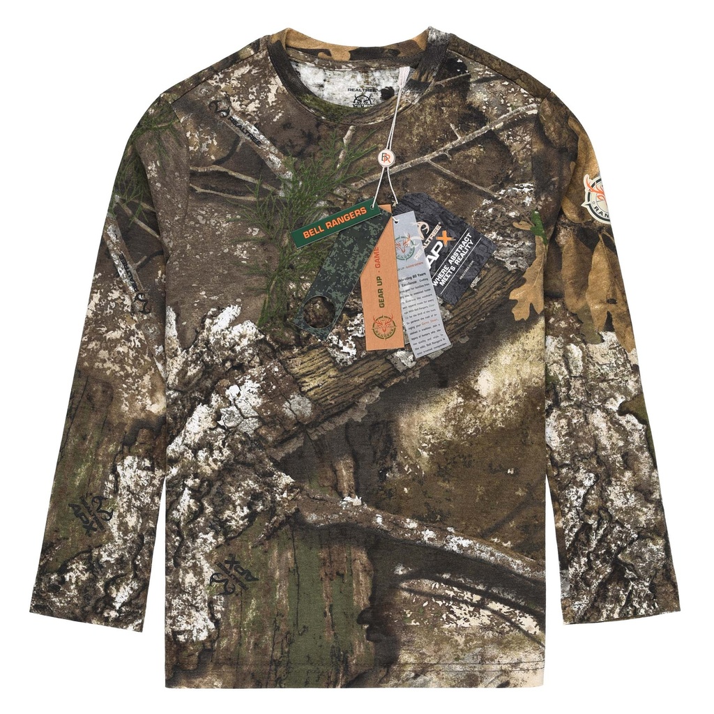 Y22-APX Long Sleeve Cotton Blend Realtree Tee | Bellrangers